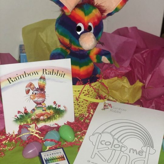 Bring Rainbow Rabbit Home To Your Children This Easter!